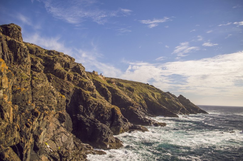 Levant mine of the wild cliffs of west Cornwall. | Cornwall Underground